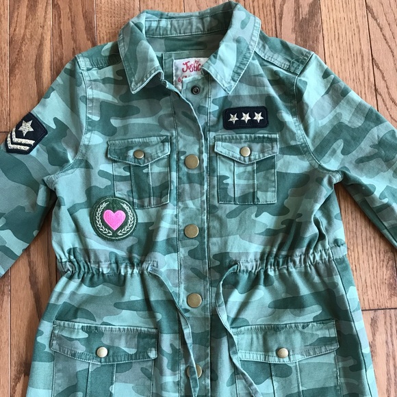 Justice | Jackets & Coats | Justice Girls Camouflage Camo Jacket Size ...